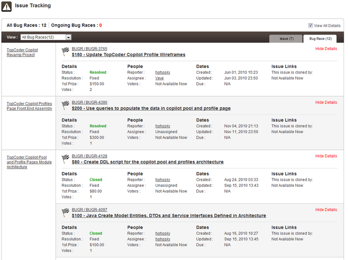 TopCoder Sample Project